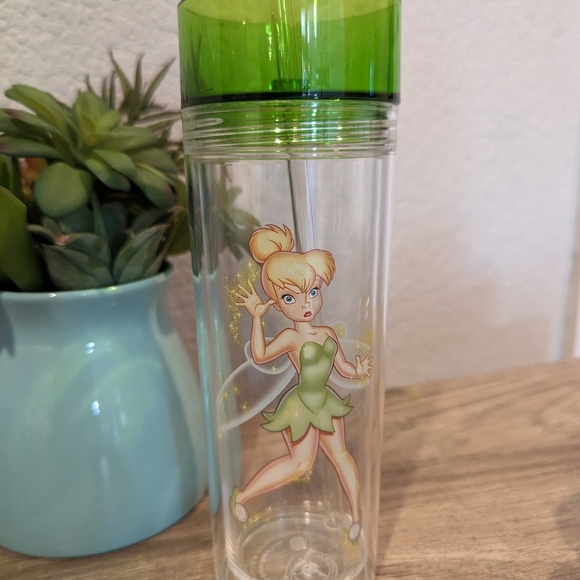Disney | Kitchen | Disneys Tinkerbell Tinker Bell Tumbler Cup ...